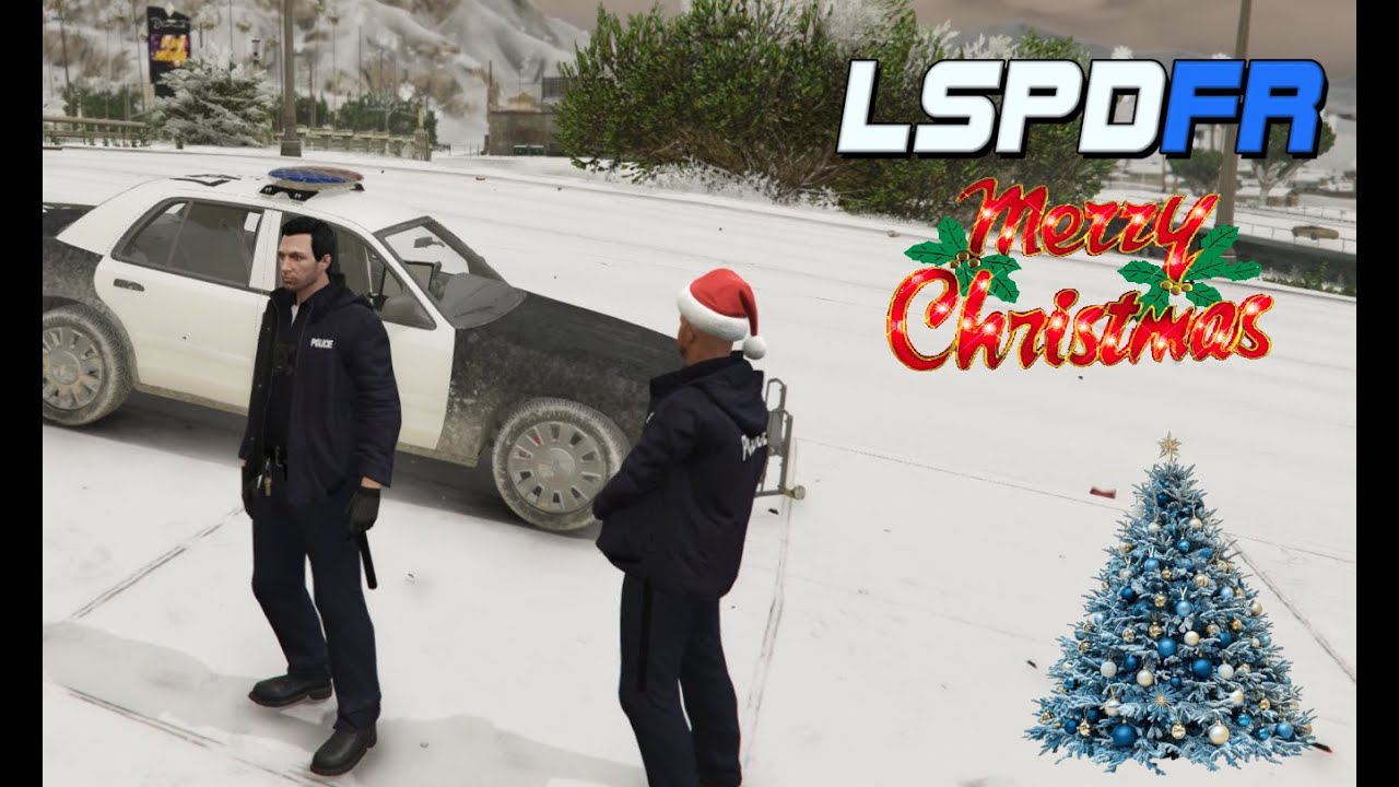 GTA5 LSPDFR Lucio Peperonata Merry Christmas [No Commentary] - YouTube