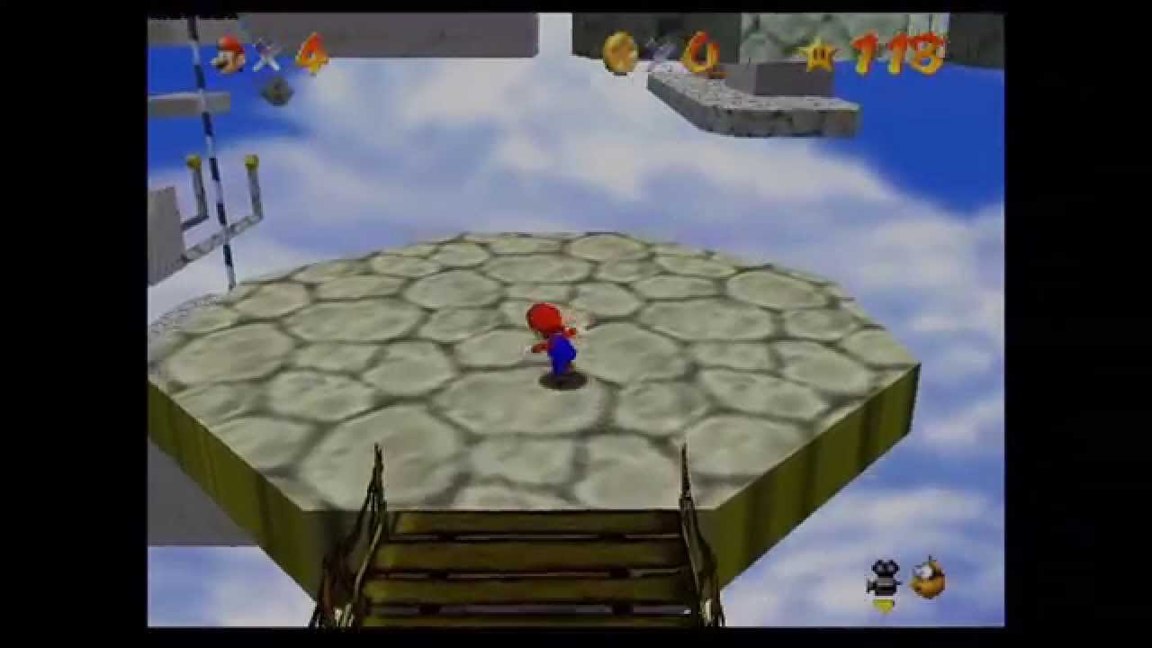 Super Mario 64 Part 40 Failboat Getting to the Flying Boat - YouTube