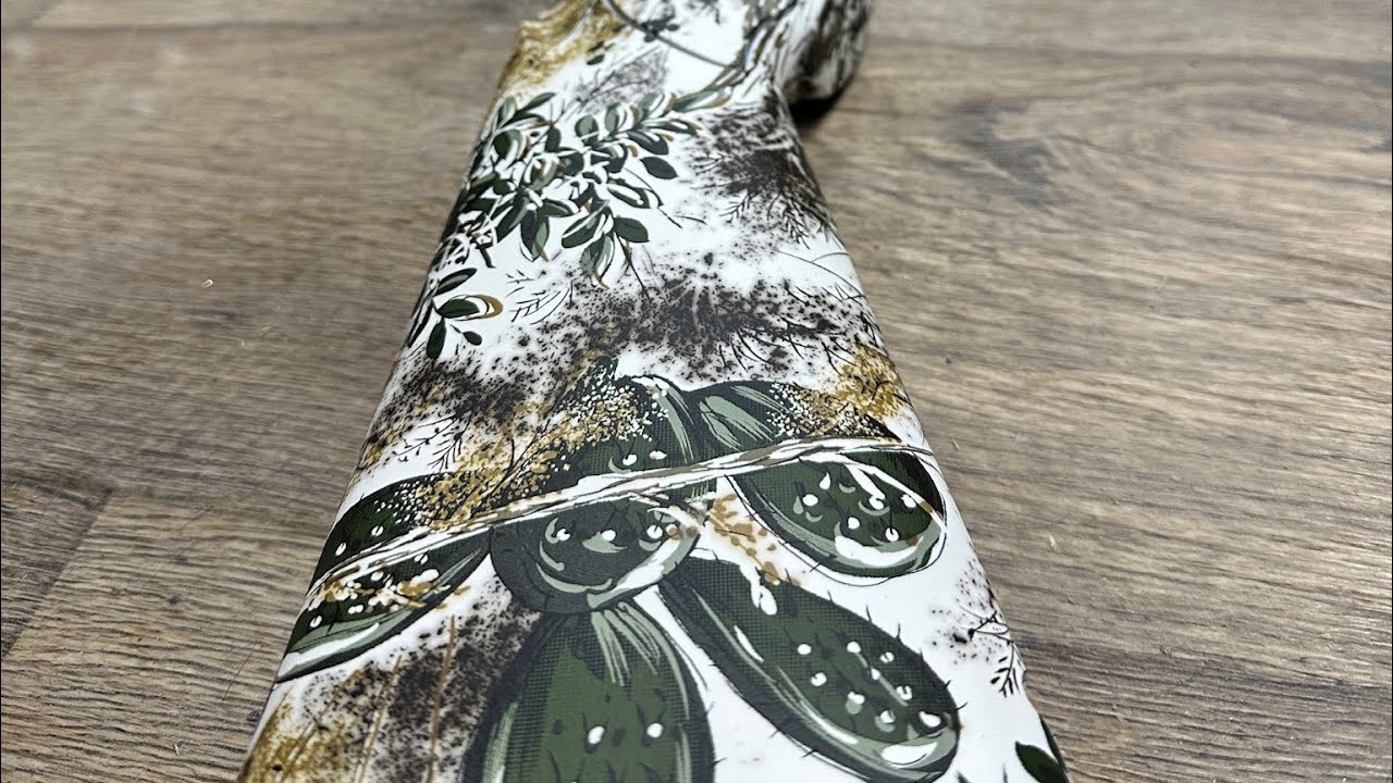 Gameguard camo hydrodipped onto gun stock - YouTube