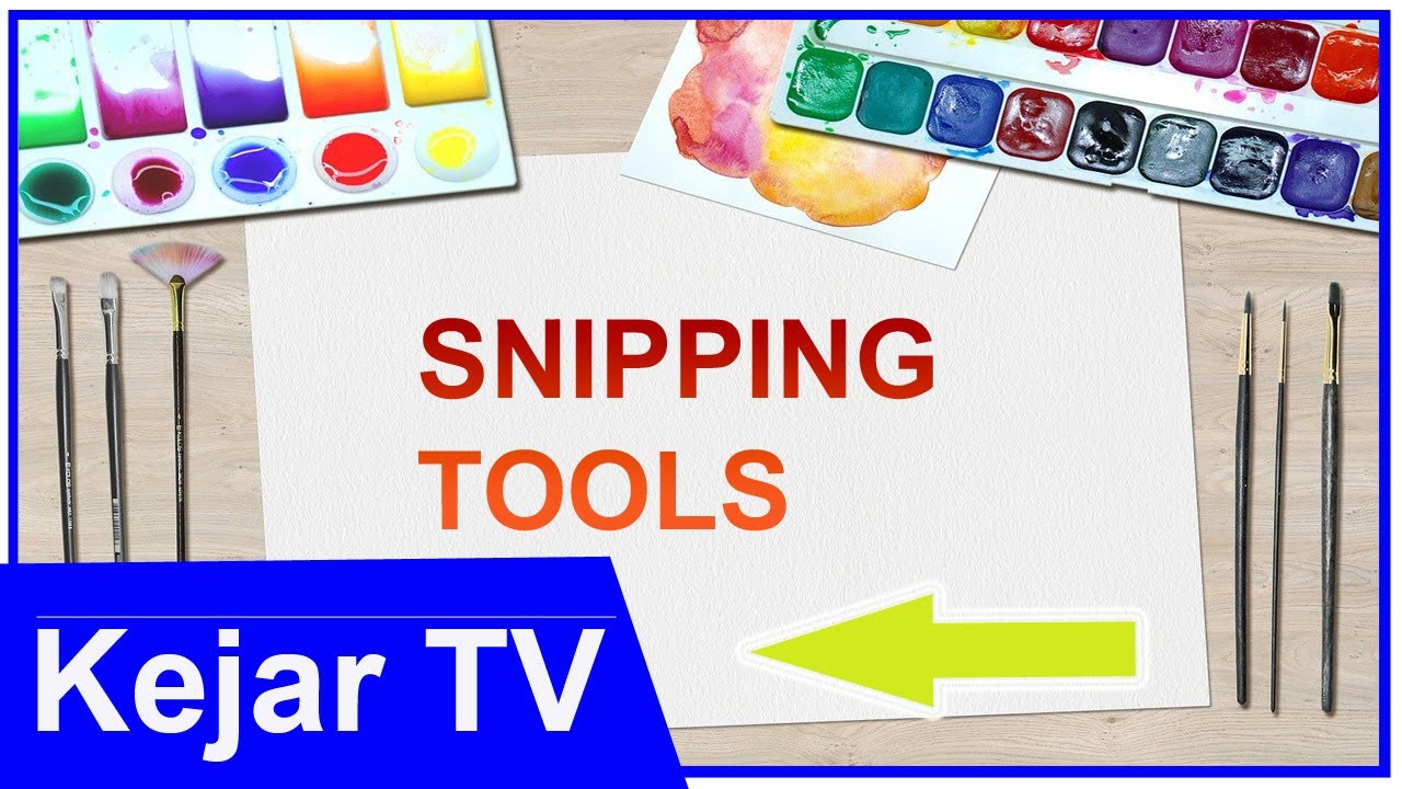 Cara Mengambil Gambar dengan Snipping Tools - YouTube