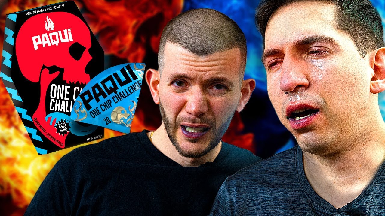We Tried The Paqui One Chip Challenge - YouTube