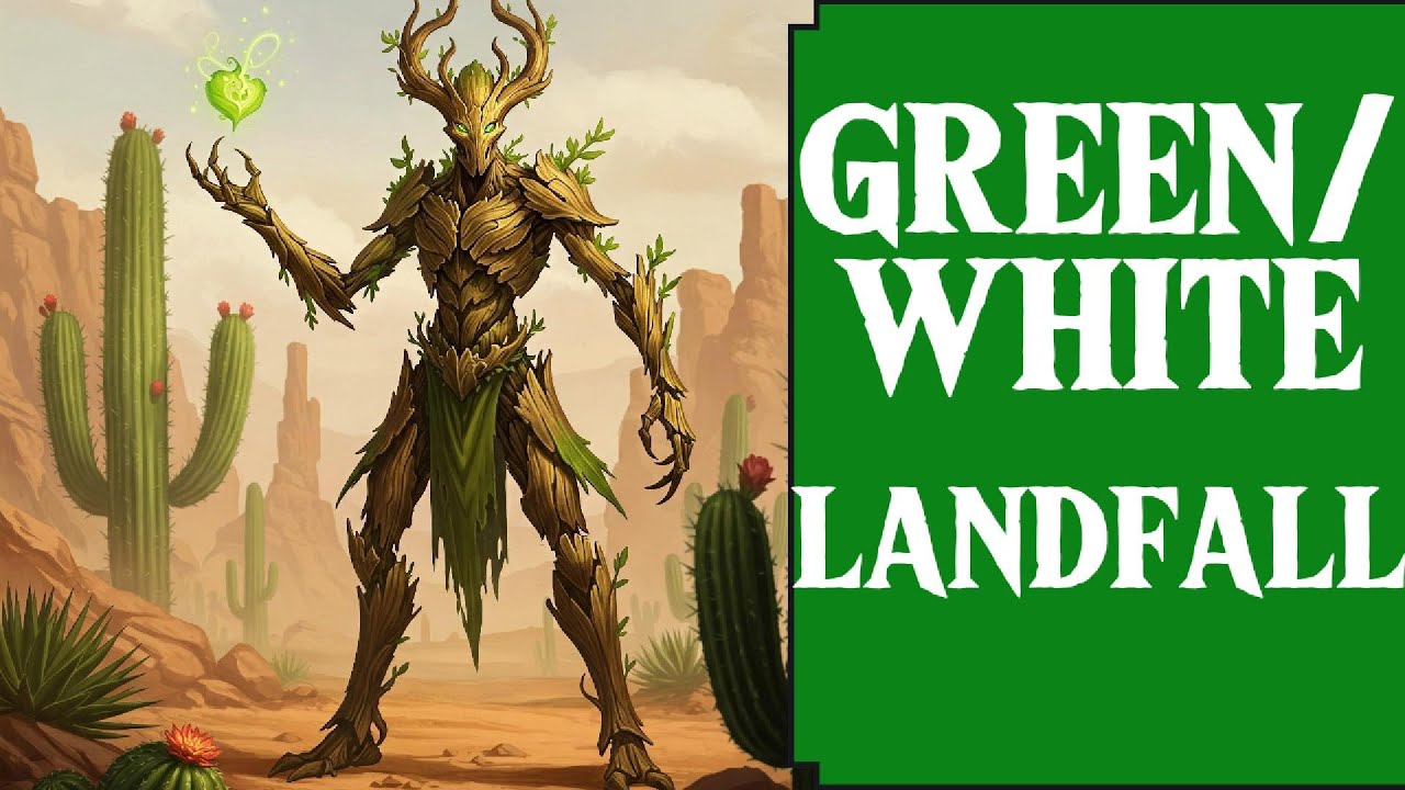 How Well Does This Green White Landfall Deck Actually Perform? - YouTube