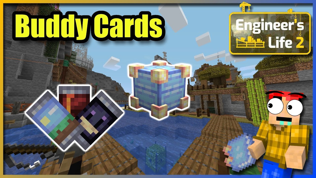 Buddy Cards Minecraft Engineer's Life ep 22 - YouTube
