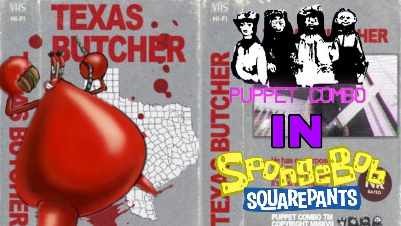 Puppet Combo (Texas Butcher) Cutscenes potrayed in Spongebob! - YouTube