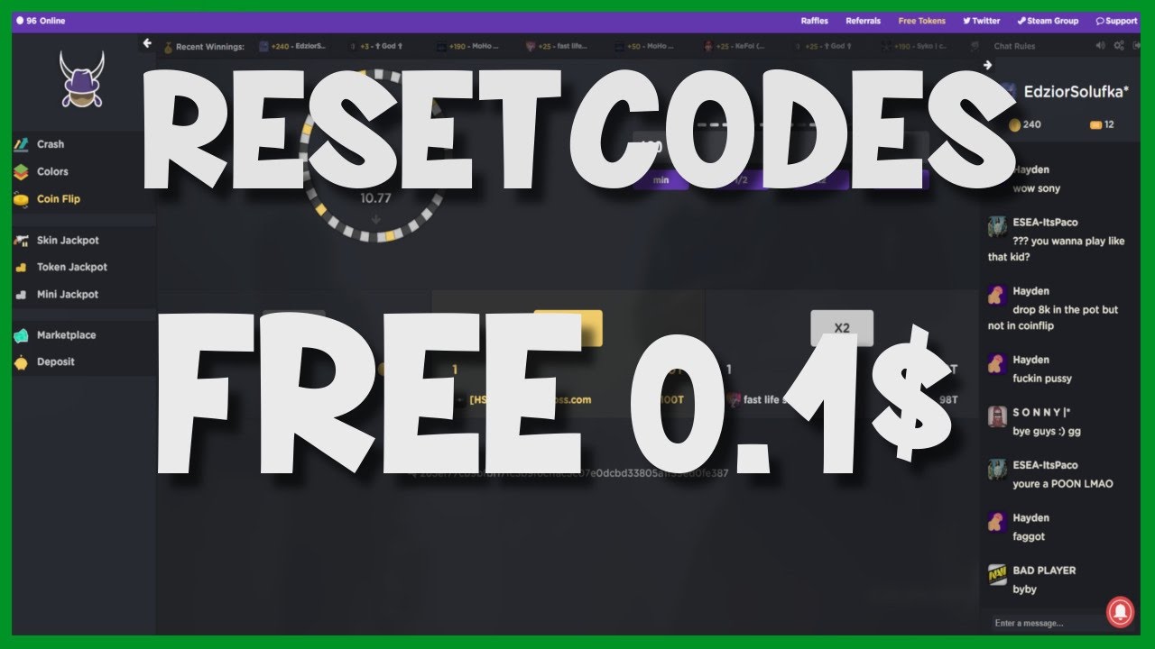 89 FREE SKINS Roulette RESTART CODES CSGOBOSS COM FREE 1 YouTube 89-free-skins-roulette-restart-codes-csgoboss-com-free-1-youtube