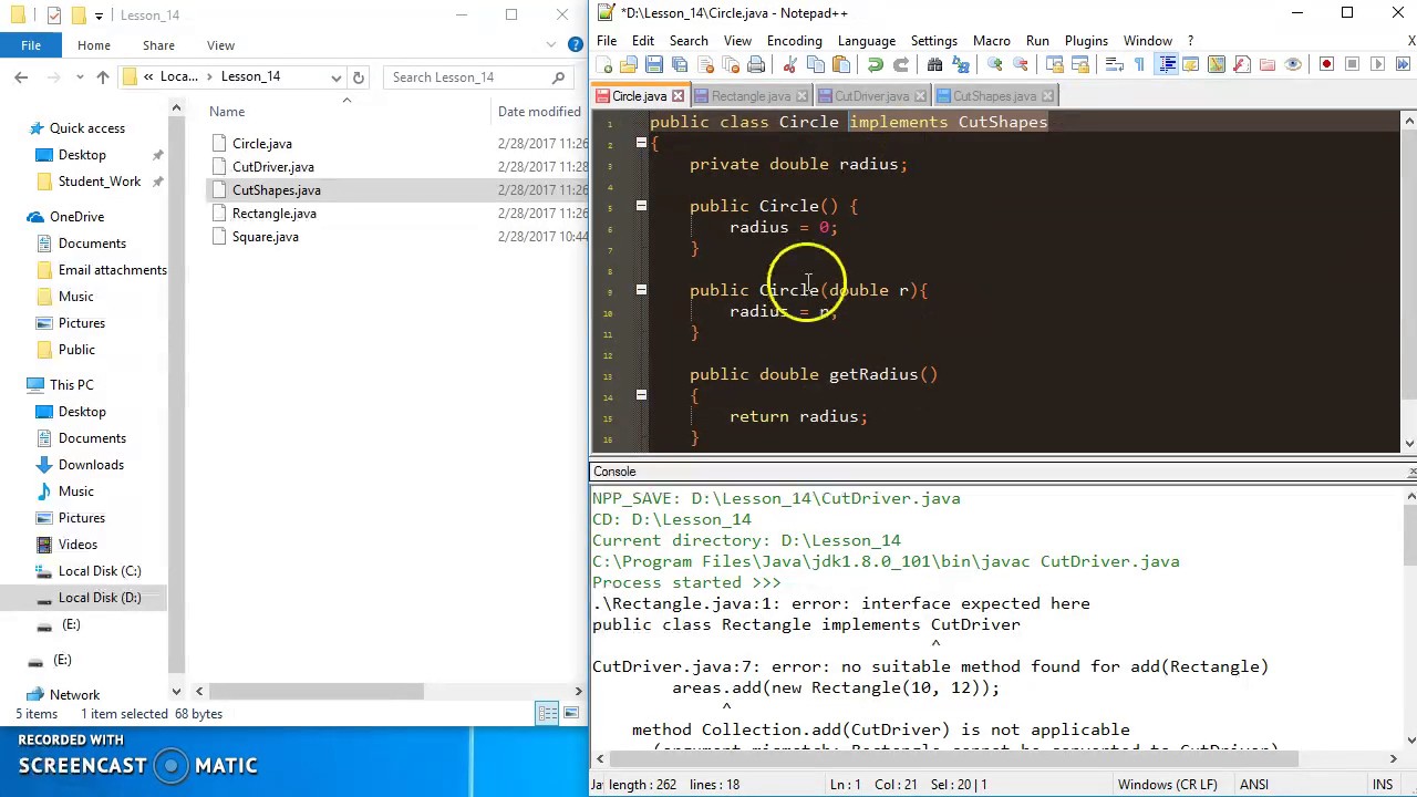 Interfaces In Java Youtube 7492