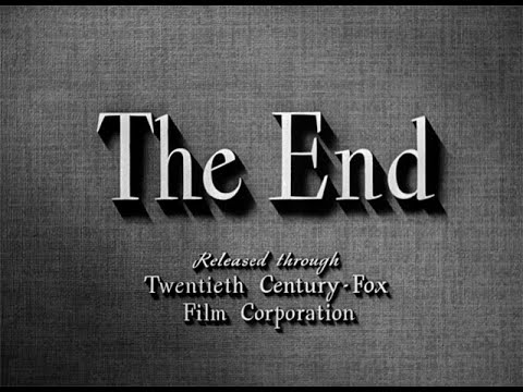 The End / Released through Twentieth Century-Fox Film Corporation (1947 ...