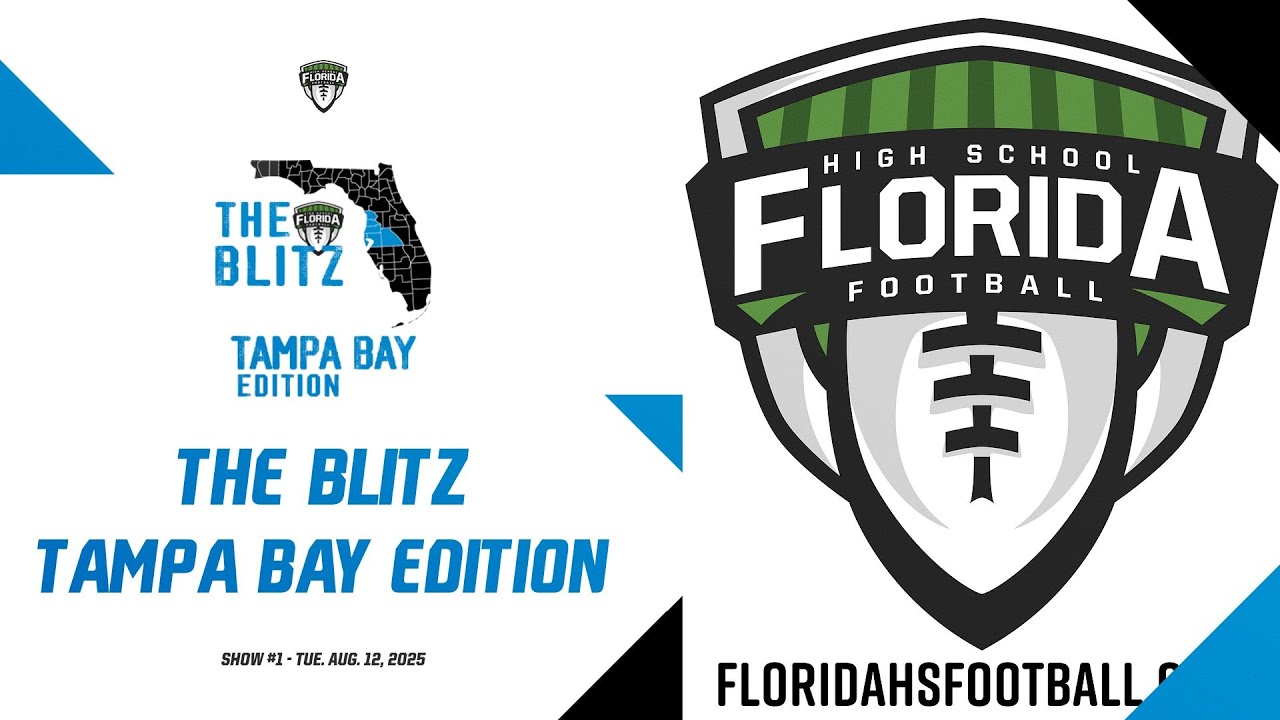 The Blitz – Tampa Bay Edition – #1 – August 12, 2025 - YouTube