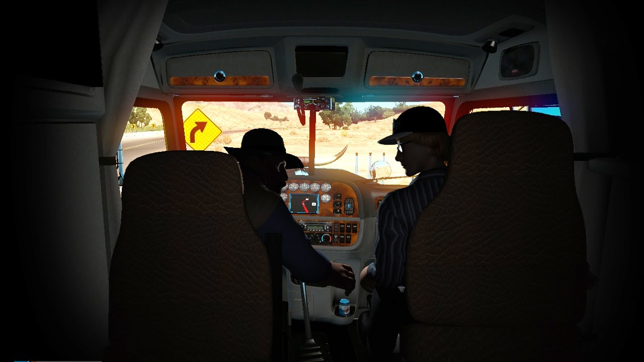 American Truck Simulator -Companions- "Girl" - YouTube