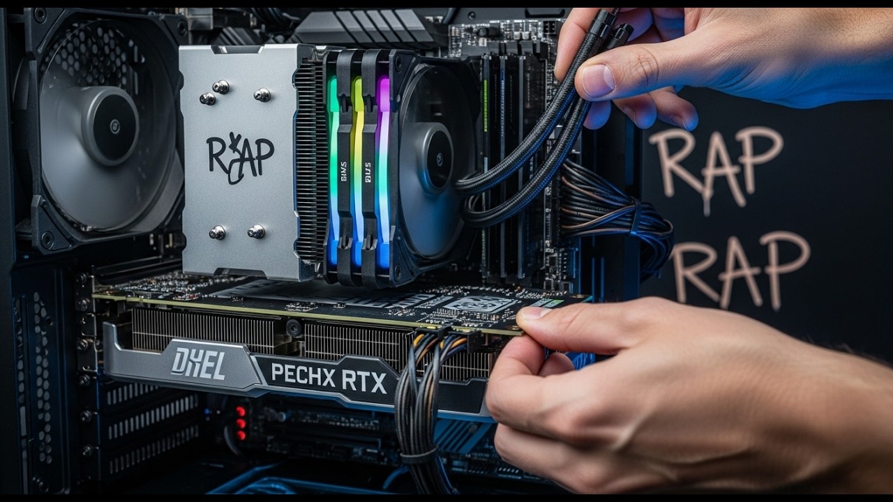 RAP Gamer + Montagem de PC = RAP DO PC GAMER! 🎧🖥️ - YouTube