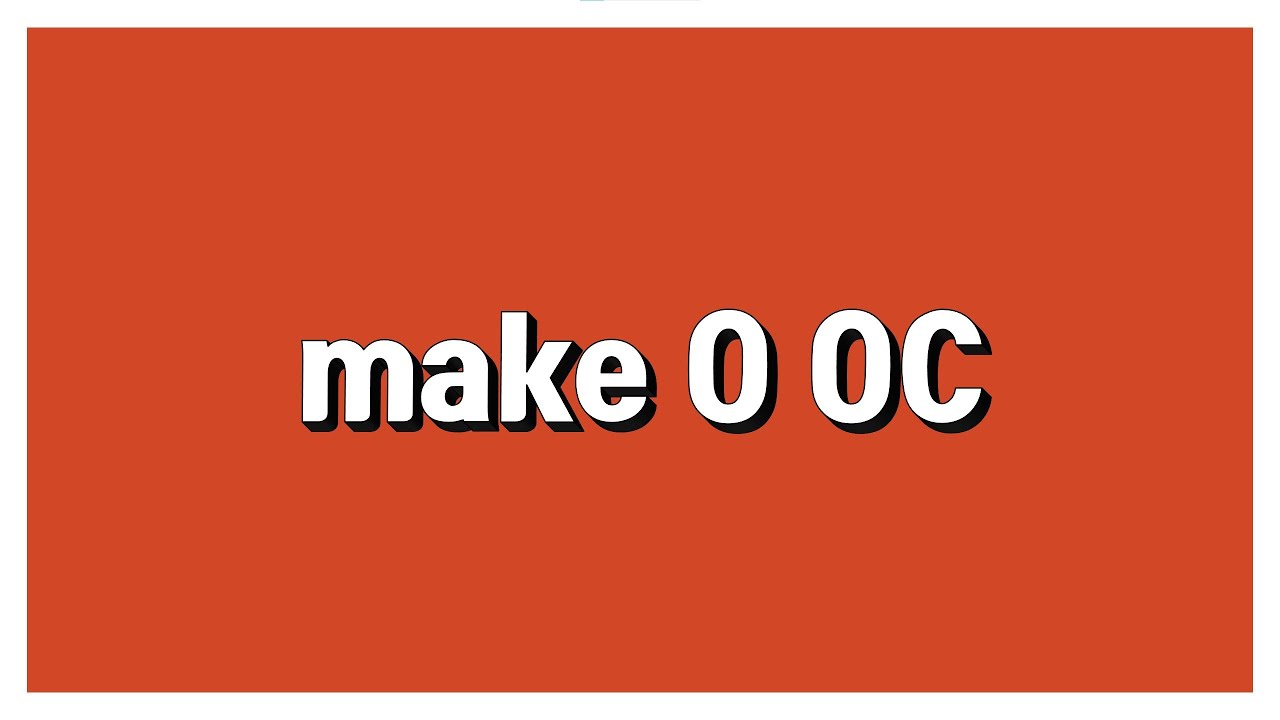 make O OC: O를 OC하게 만들다, 주어 때문에 O는 OC하다 - YouTube