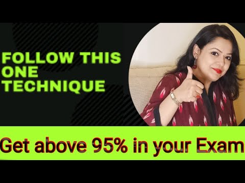 How to get above 95% in the Exam? Follow this 1 Technique! - YouTube