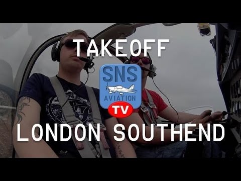 Takeoff RWY 24 London Southend - Robin 2120 [ATC Audio] - YouTube