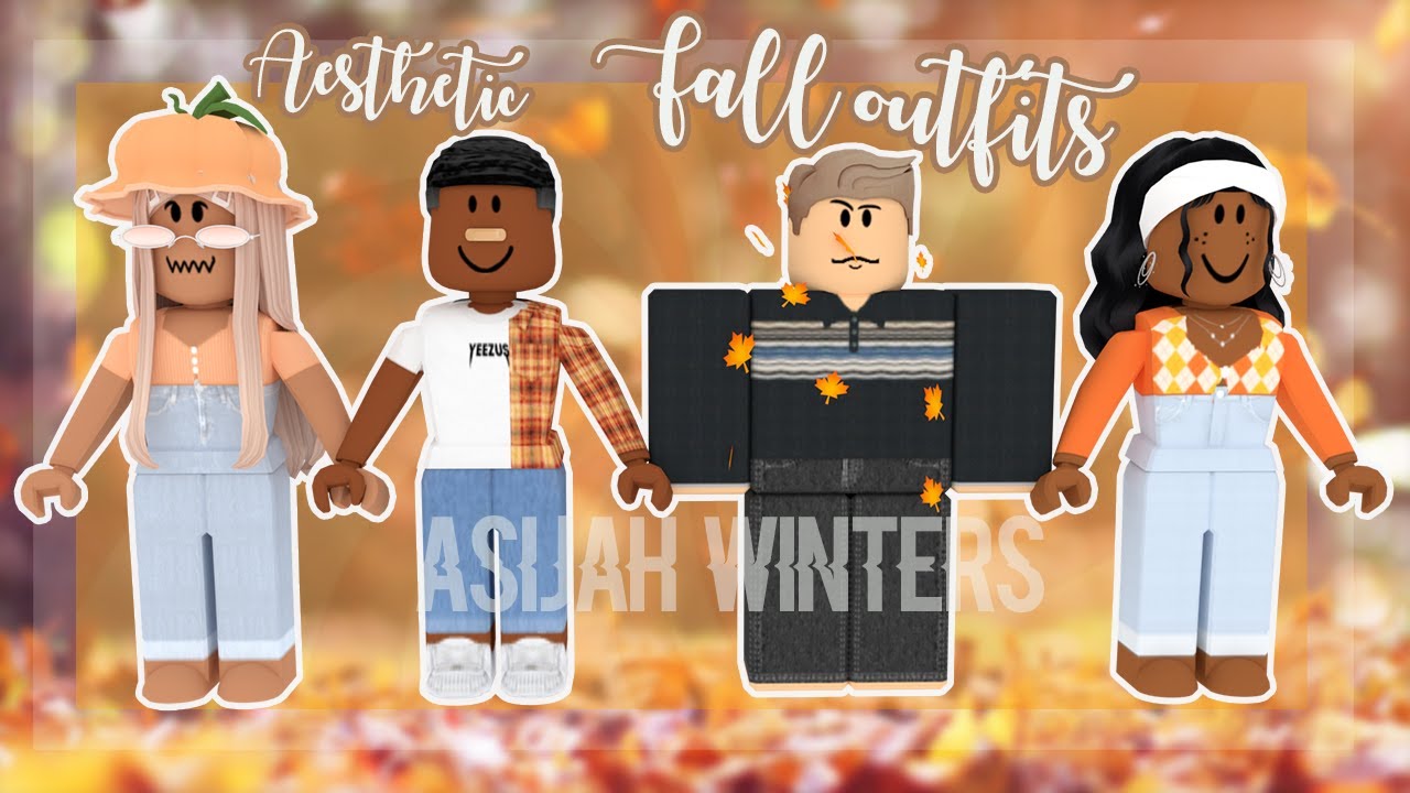 Aesthetic fall Roblox outfits with links and codes for boys and girls🍂 ...