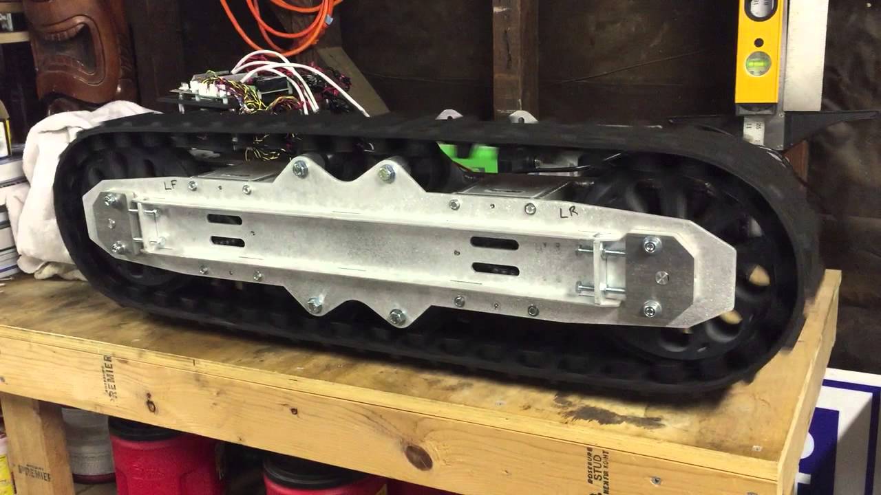 UGV Track Test #1 - YouTube