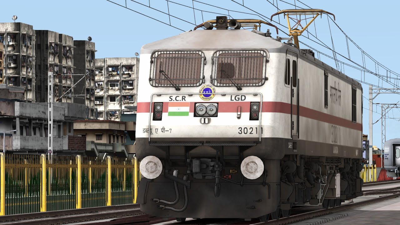 How To Start WAP-7 Locomotive In Train Simulator/Railworks - YouTube