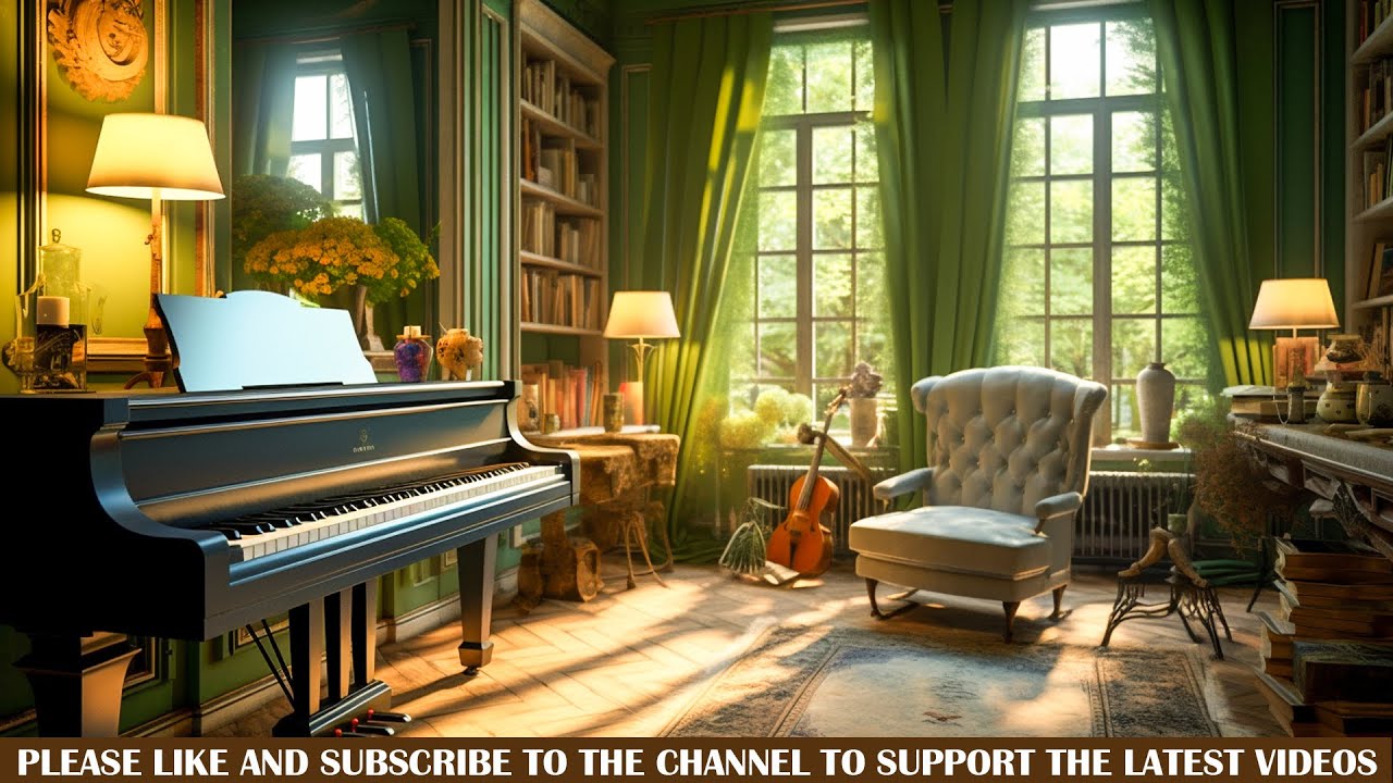 Light Relaxing Music Piano - Uplifting Music, Motivating You To Work ...