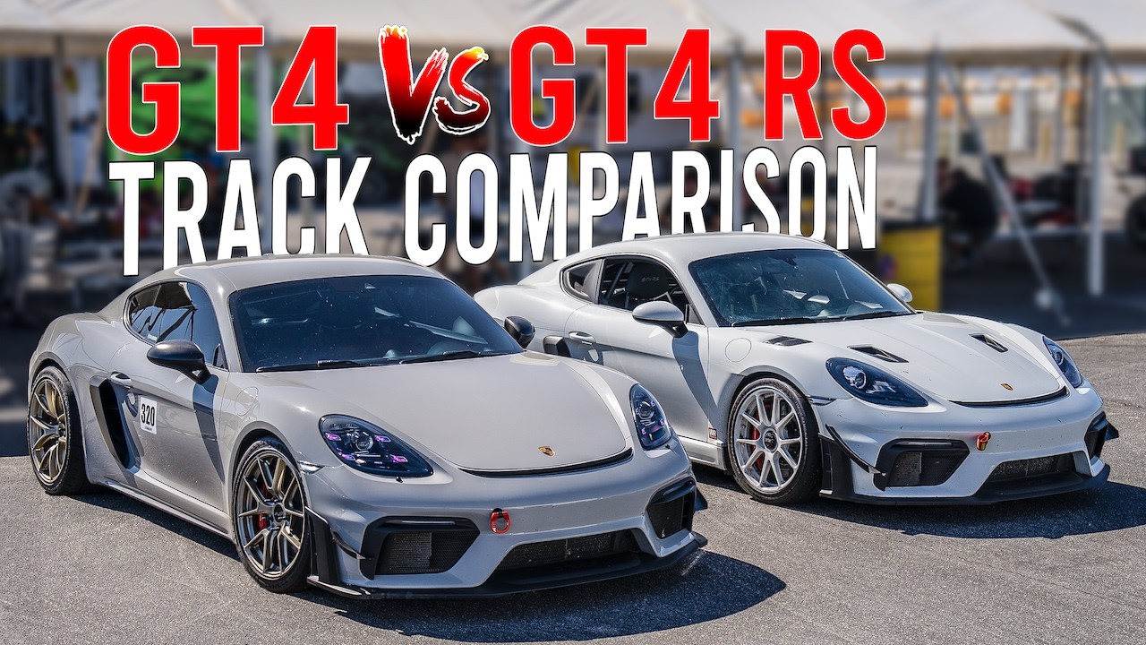 Porsche Cayman GT4 RS vs Modified GT4 on Track | Worth the Upgrade ...