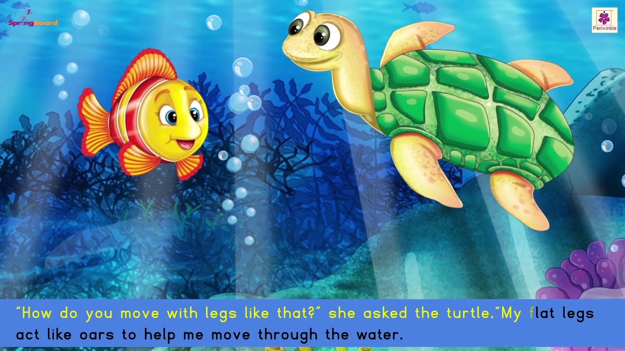 Shiny, The Fish | Animated English Stories | SpringBoard Nursery ...