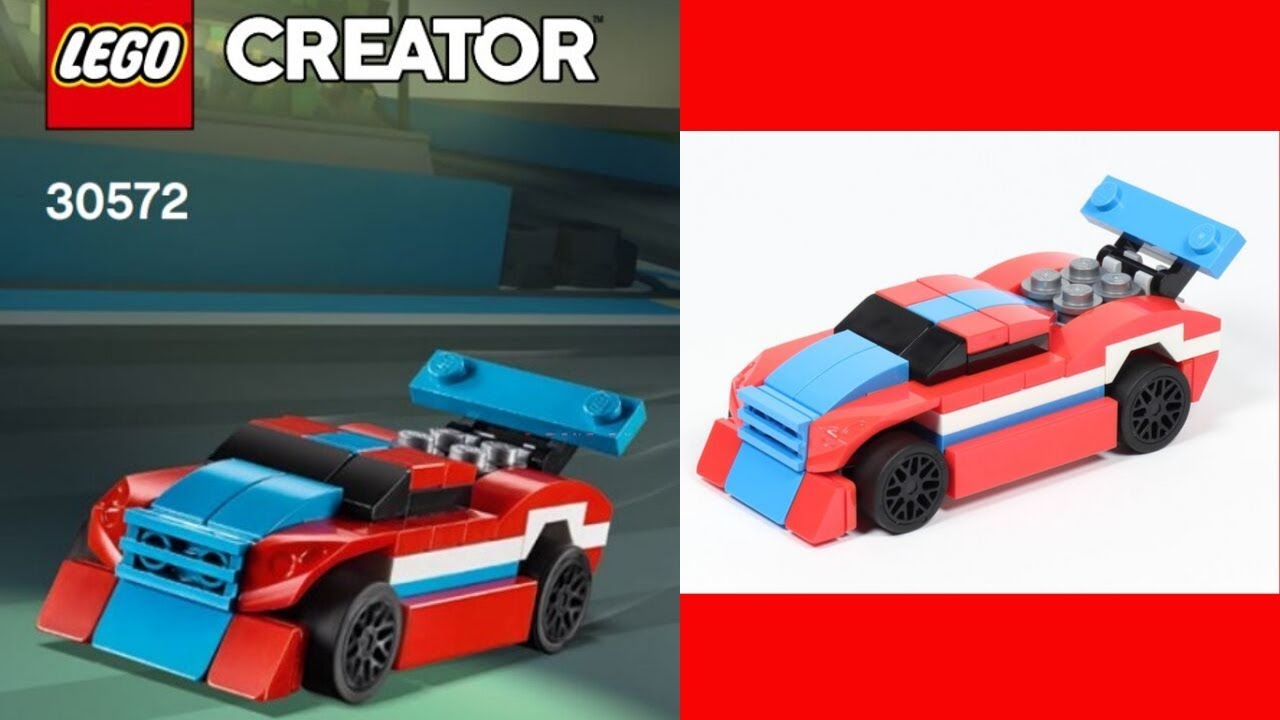 LEGO Creator Racing Car Surprise Toy Unboxing - YouTube