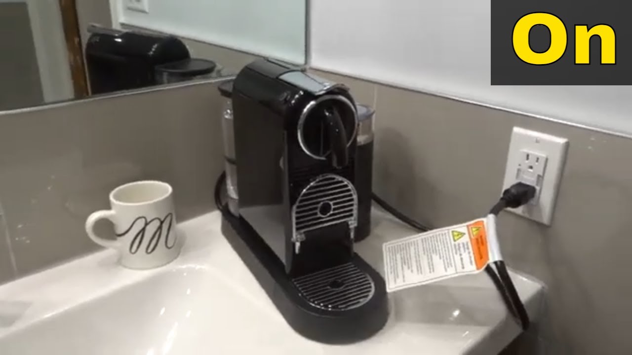 How To Power On A Nespresso Citiz-Easy Tutorial - YouTube