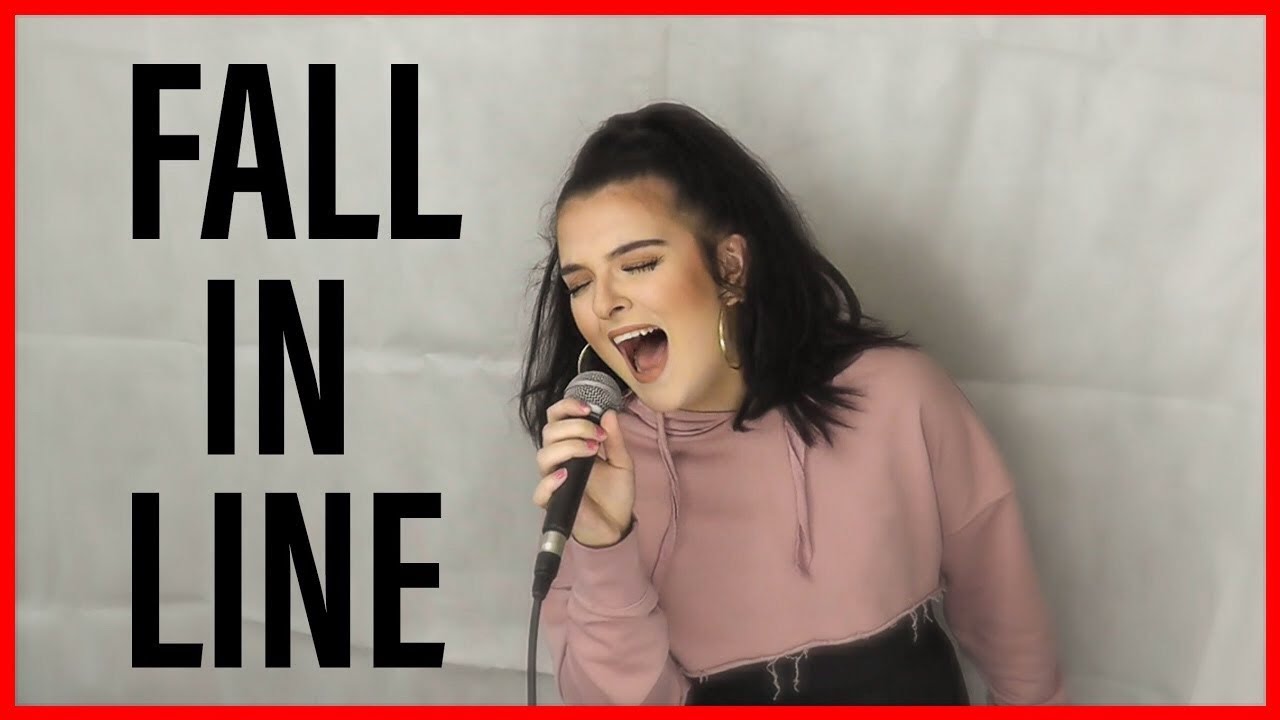 Fall In Line | Christina Aguilera and Demi Lovato Cover - YouTube