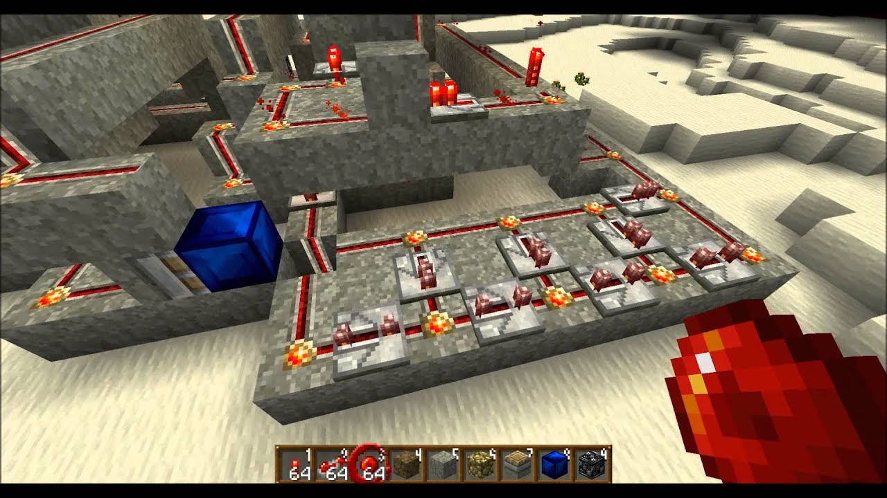 Minecraft, security checkpoint, Sicherheitsschleuse - YouTube