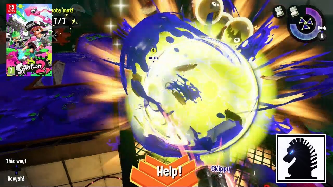 NS Splatoon 2 - Salmon Run - The Longest Night - YouTube