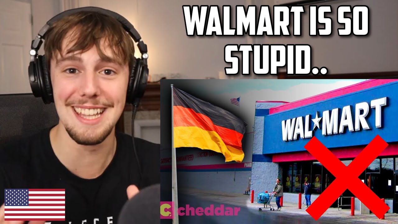 American Reacts to Why Walmart Failed in Germany - YouTube