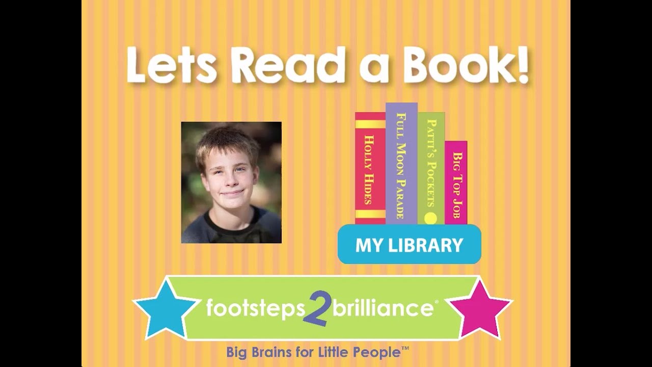Let's Read a Book in Footsteps2Brilliance (Pre-Readers) - YouTube