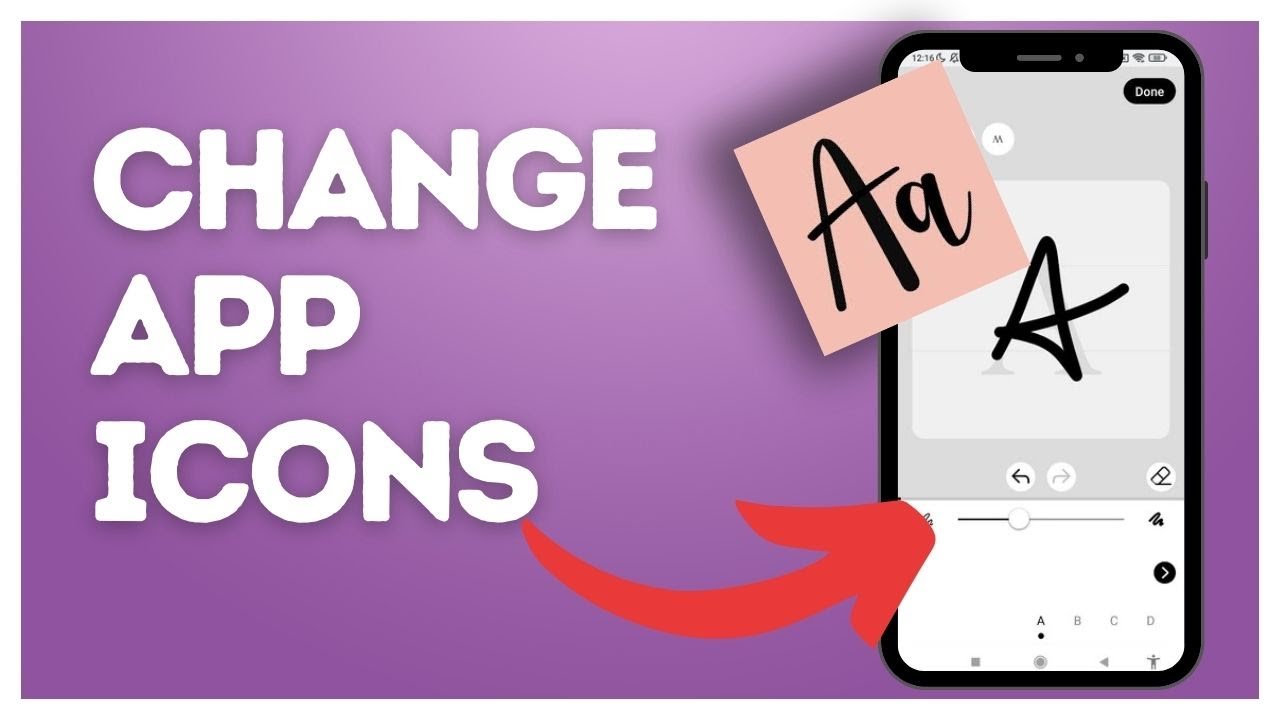 How to change app icons on Fonts Art? - YouTube
