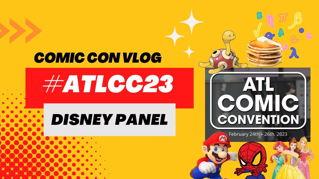 ATL Comic Con 2023 - Disney Data Discussion Panel - YouTube