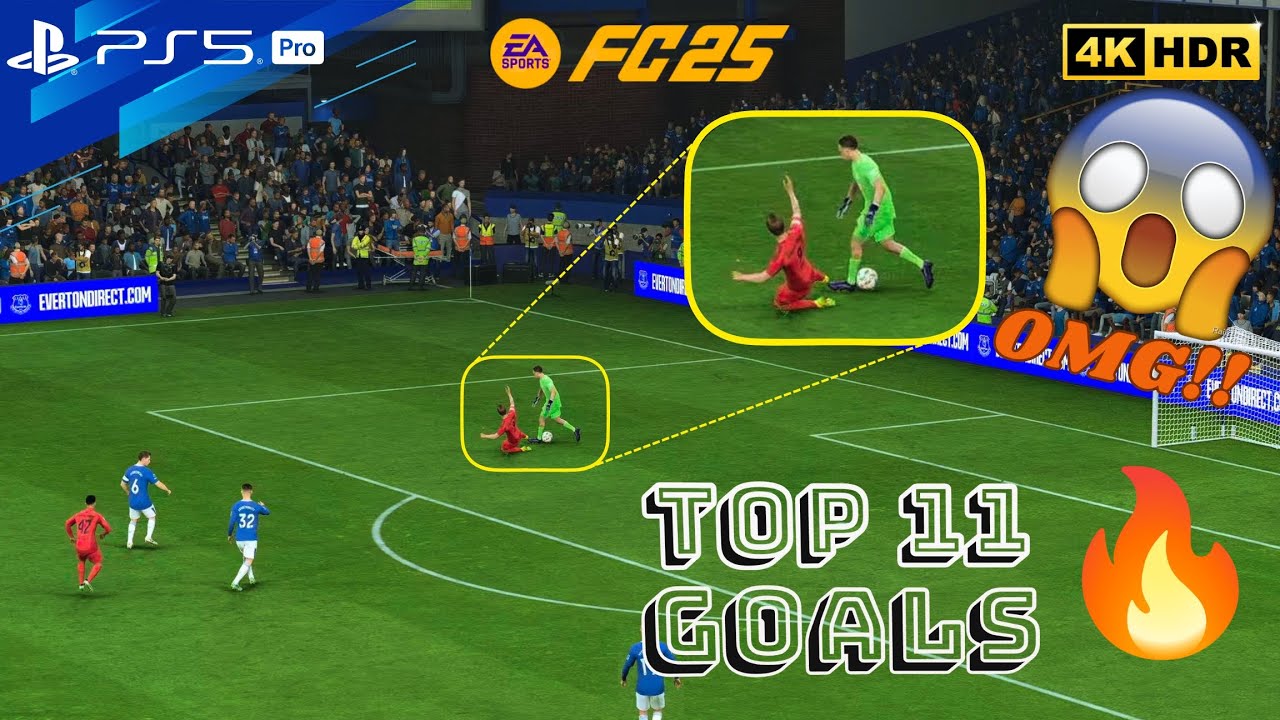 FC 25 | TOP 11 GOALS | PS5™ PRO [Full HD] - YouTube
