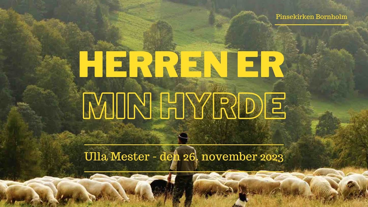 2023 11 26 - Ulla Mester - Herren er min hyrde - YouTube