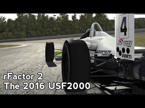 rFactor 2 : The 2016 USF2000 (USF2000 @ Toban Long) - YouTube