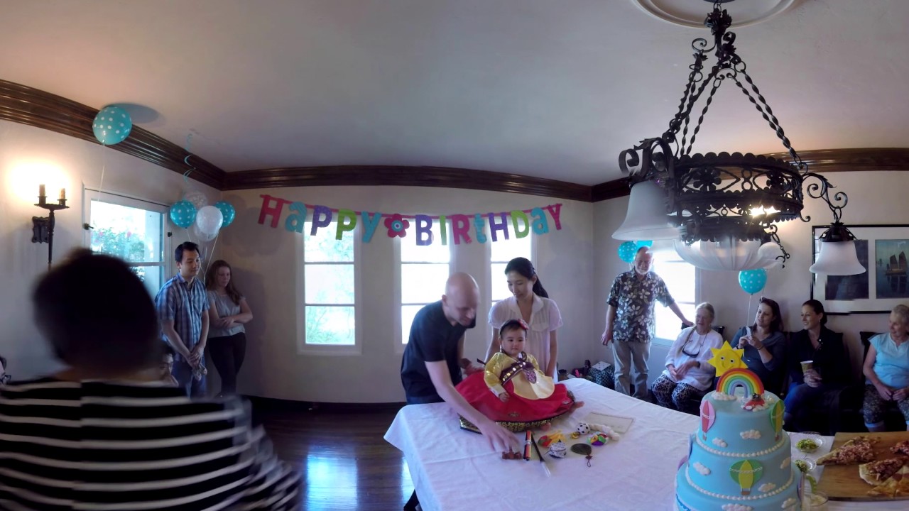 Sky's birthday party - YouTube