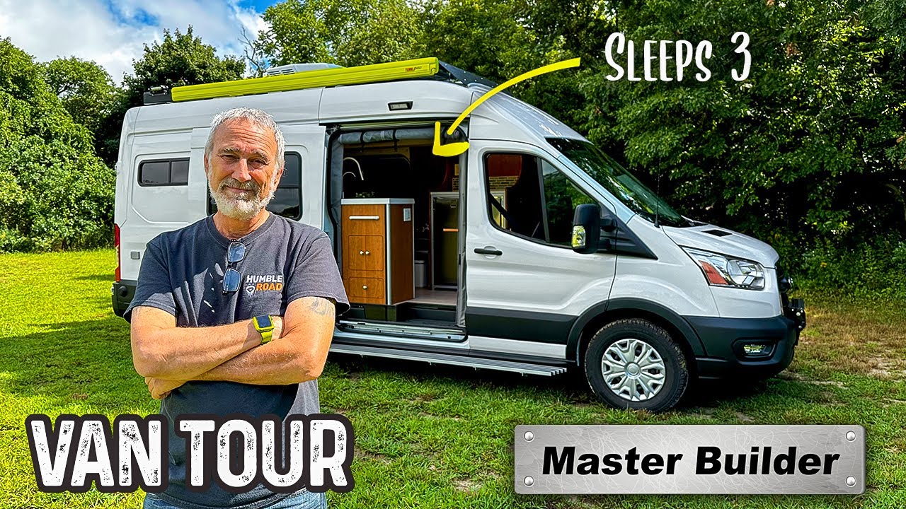 STUNNING Ford Transit Camper Conversion For Full Time Living By HUMBLE ...