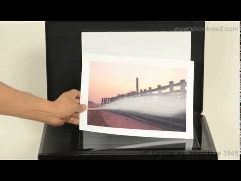 HP Deskjet Ink Advantage 3545 - Scanning A Photo Using Hp Scanning ...