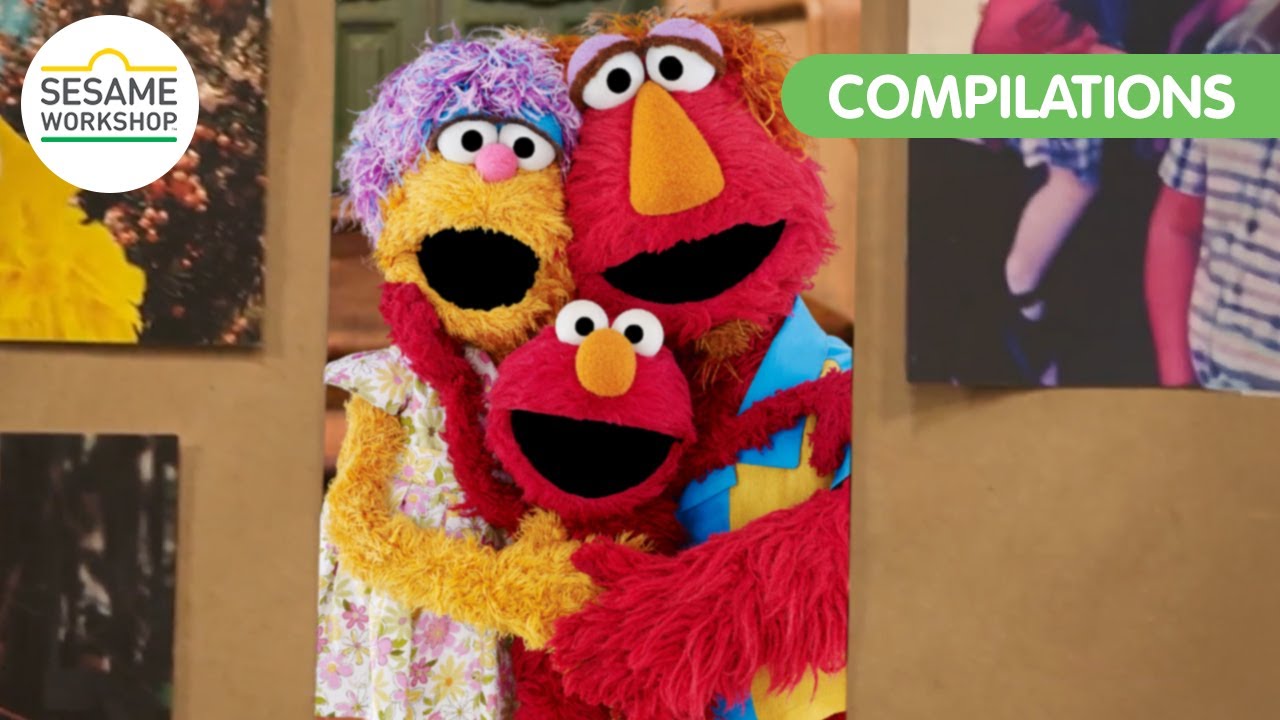 Celebrating Families with Elmo & Friends! | Sesame Workshop Compilation ...