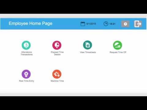 Infor Factory Track Time Track Overview - YouTube