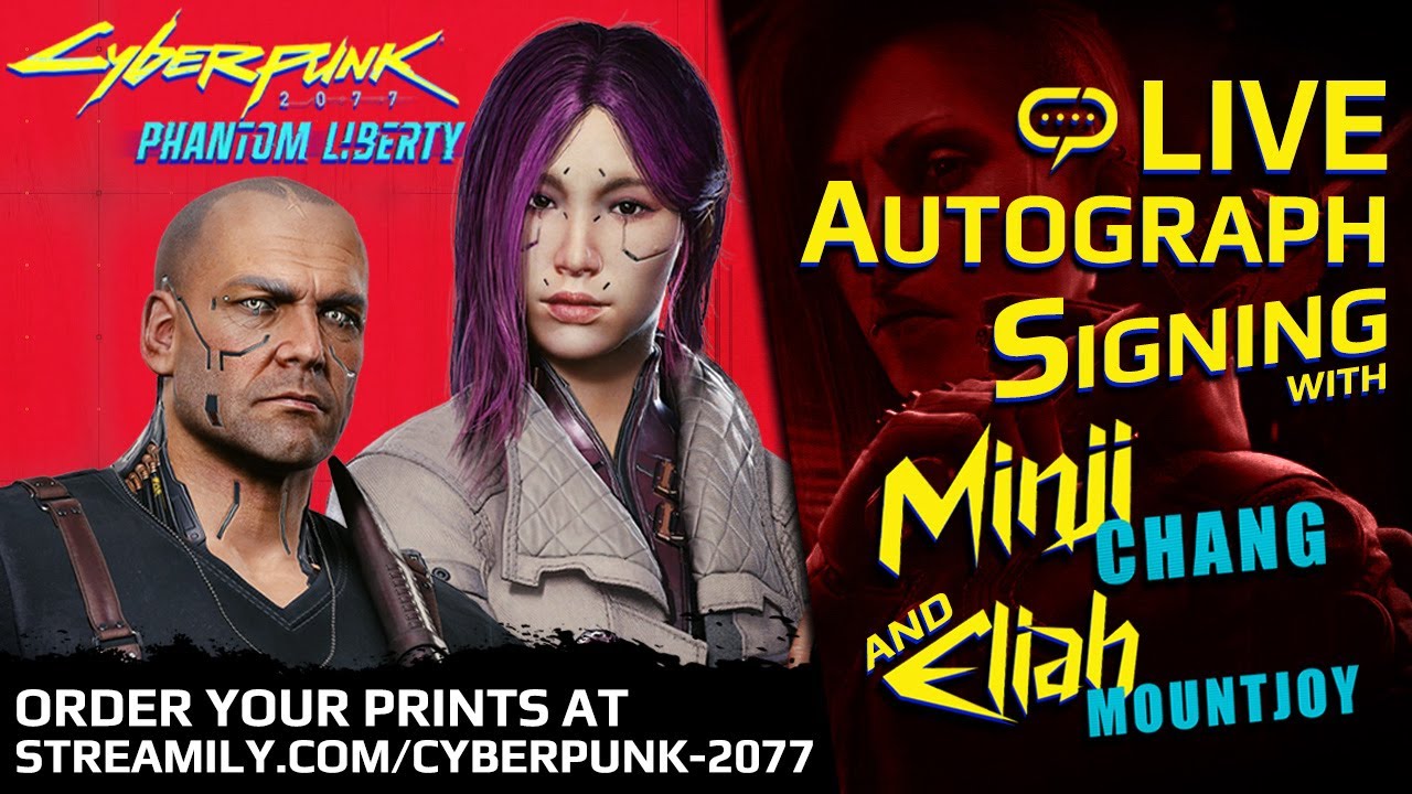 Eliah Mountjoy & Minji Chang | Cyberpunk | Q&A and Autographs (05-14-24 ...