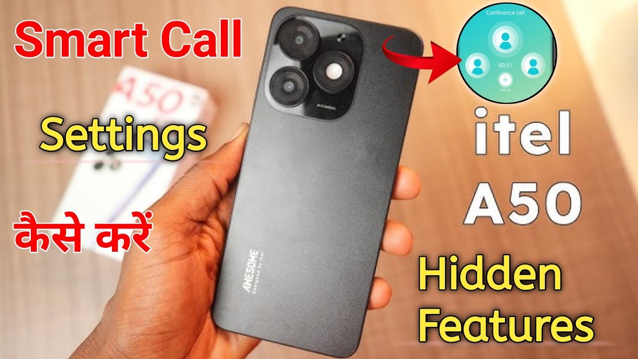 Itel a50 Smart Call Setting | Itel a50 Me Smart Call Setting On Kaise karen - YouTube