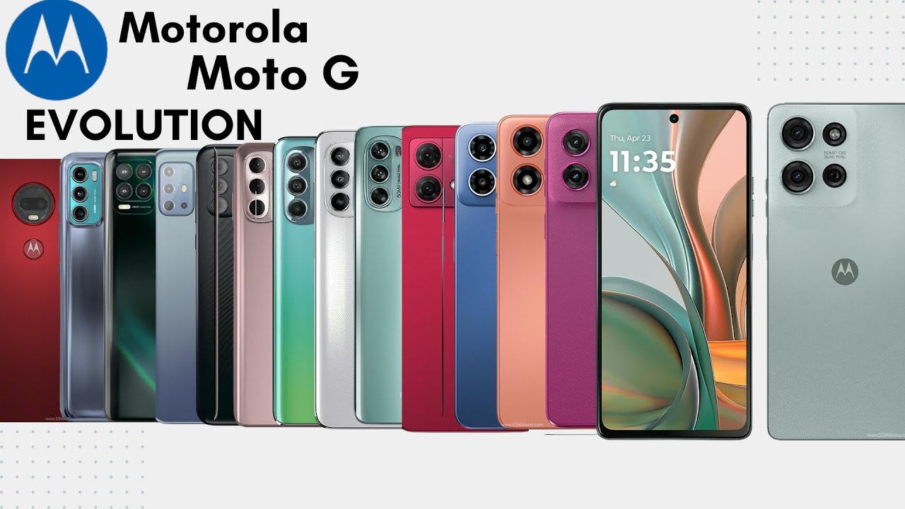Evolution of Motorola Moto G - YouTube