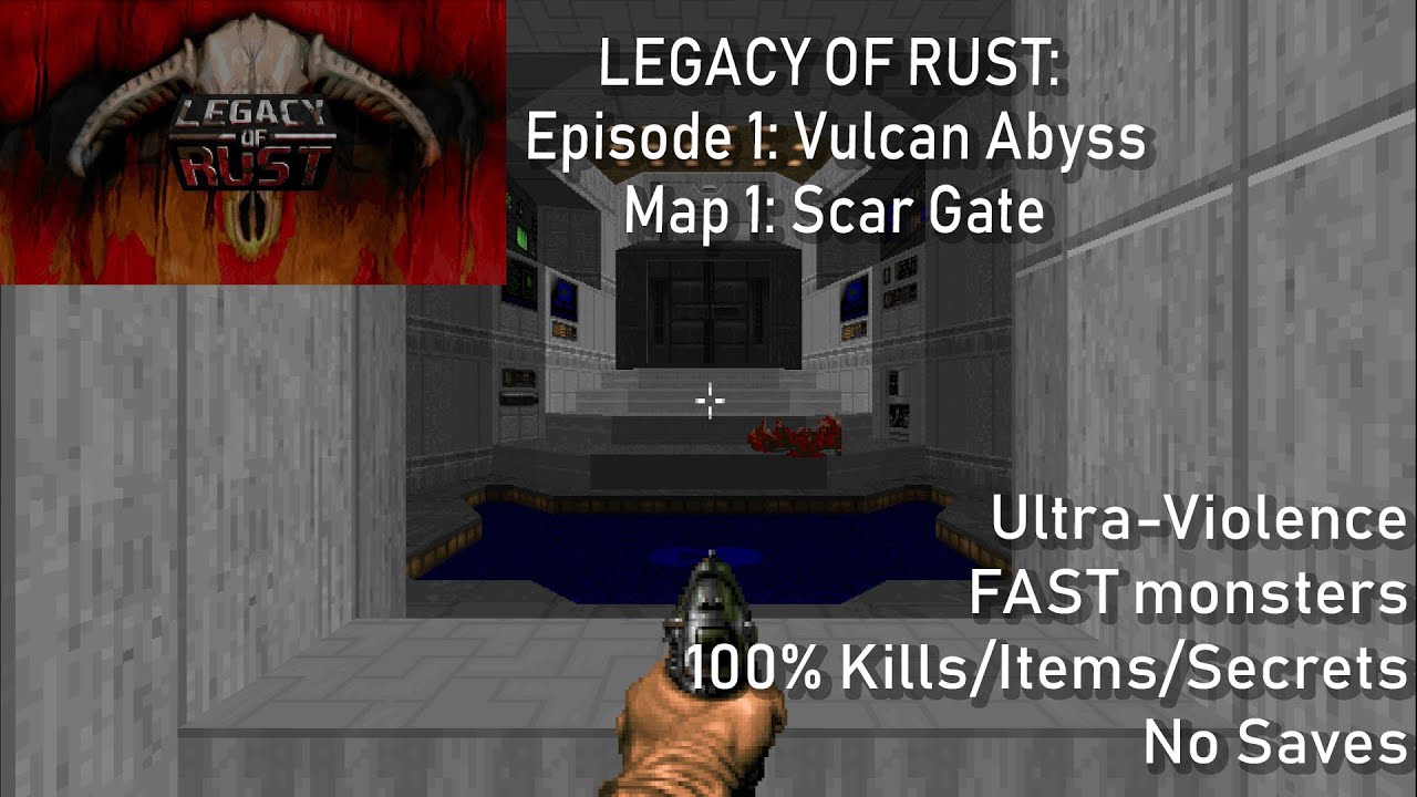 НОВАЯ ПРОЖАРКА [] Doom Legacy of Rust E1M1: Scar Gate [UV-max, -fast ...