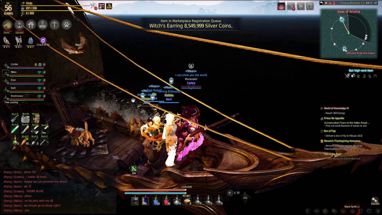 BLUE WHALE [Black Desert] - YouTube