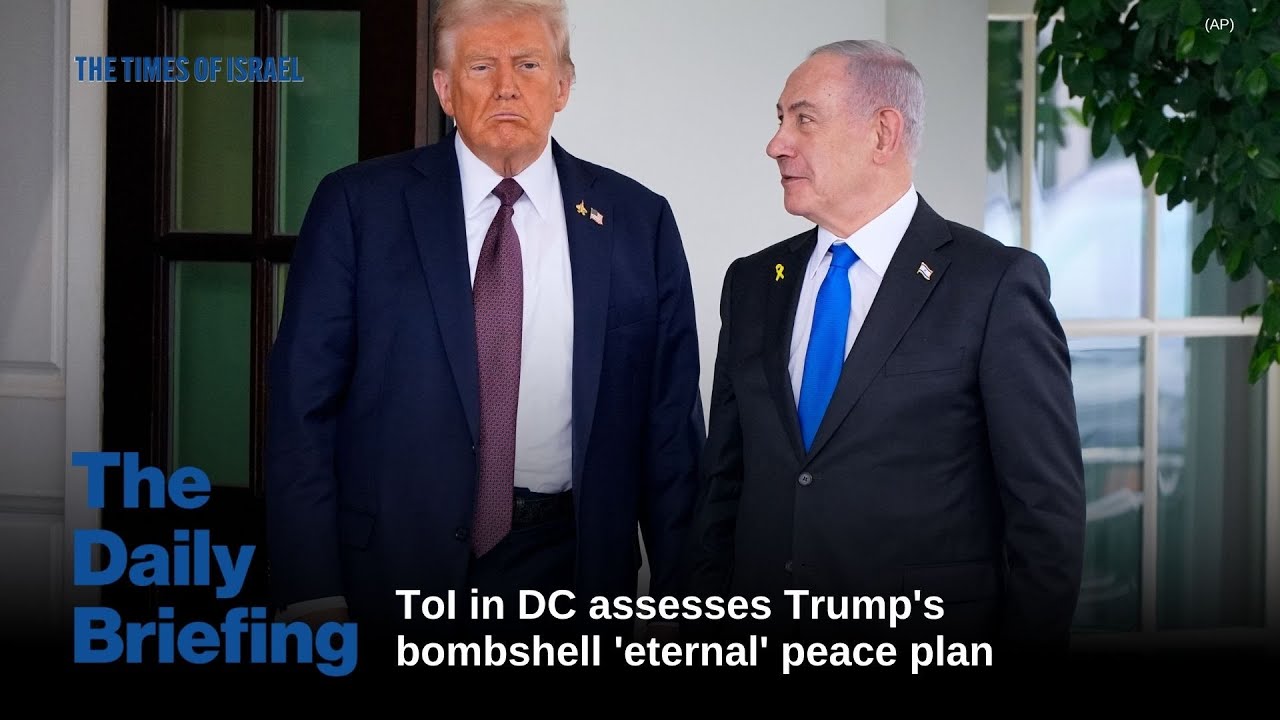 Day 725 - ToI in DC assesses Trump's bombshell 'eternal' peace plan ...