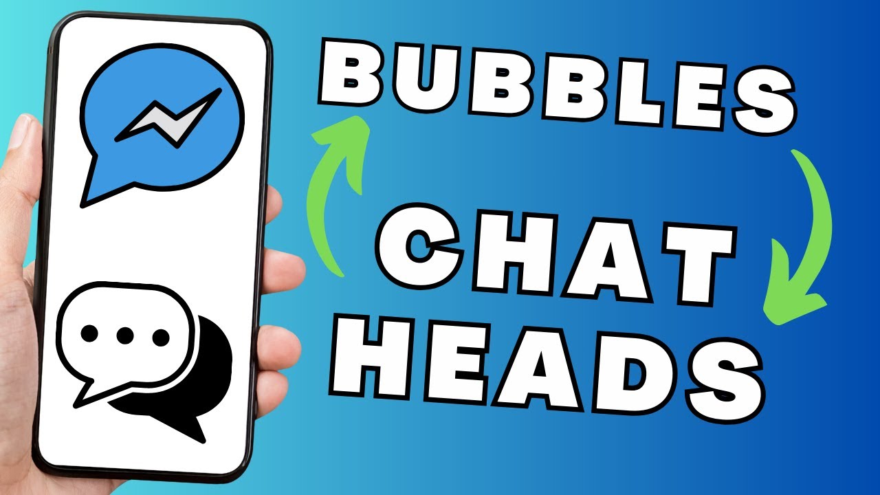 How to Change Bubbles to Chat Heads in Messenger | Get Rid of the ...