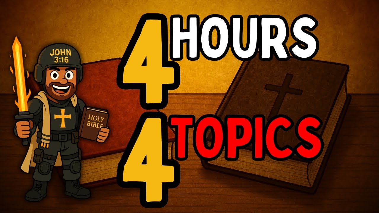 Bible Debate Marathon: 4 Hours of Controversial Christian Topics! - YouTube