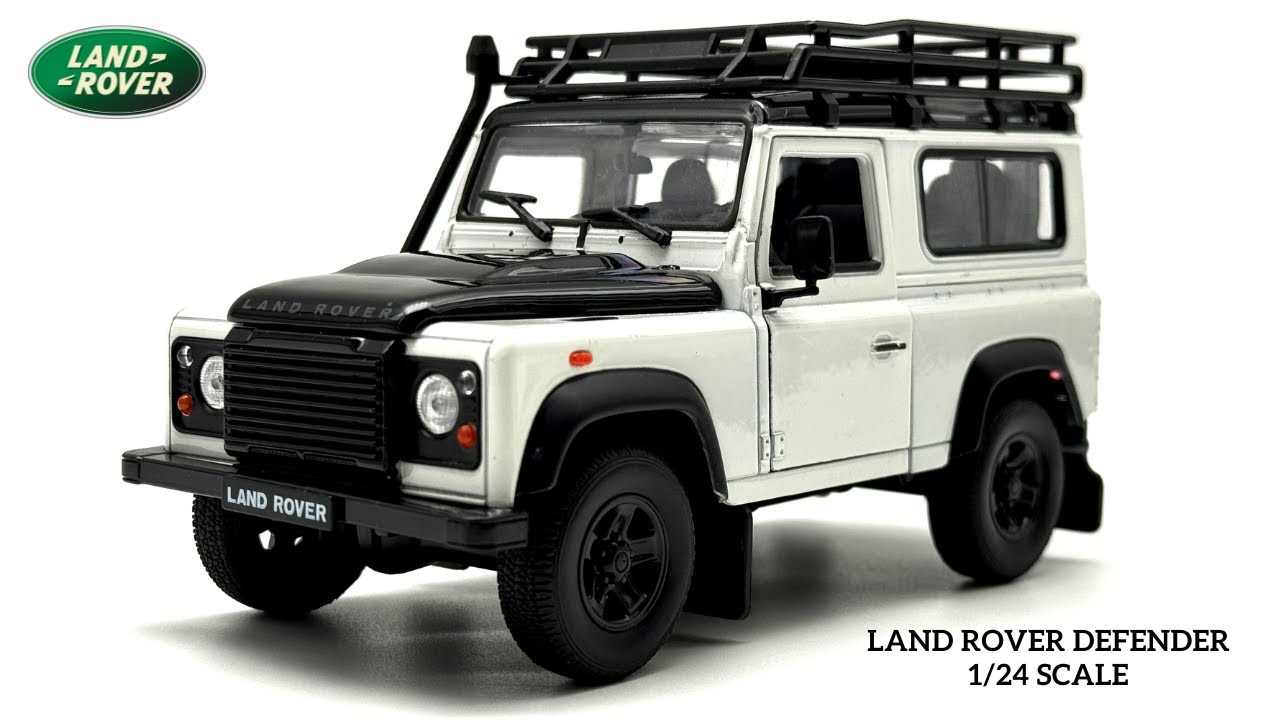 HD Miniature | Land Rover Defender 1:24 Scale Model - YouTube