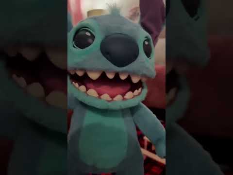 Disney Stitch Real FX Puppet - YouTube